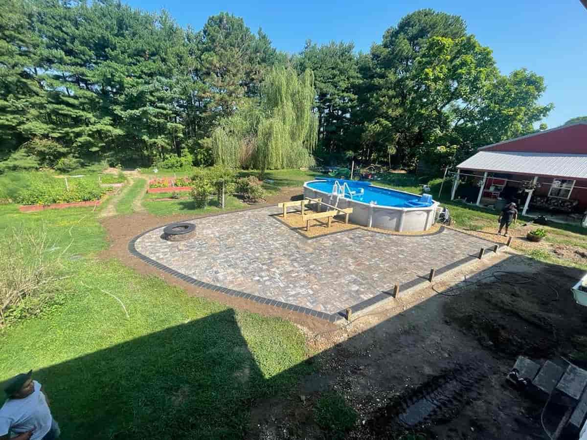 Concrete Pool Walkway Services in Milton, DE - Armando’s Landscaping ...